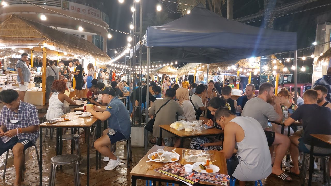 Night Market, Patong, Phuket, Thailand - YouTube