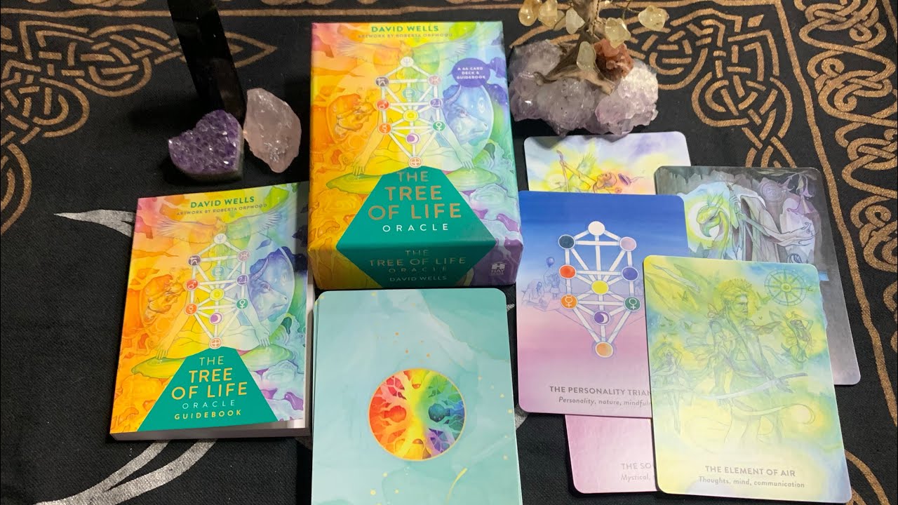 Review And Flipping Thru - David Wells Tree of Life Oracle - YouTube