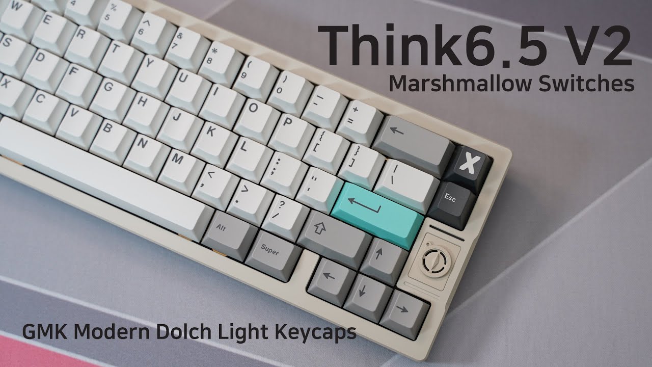 Think 6.5 V2 Build & Typing Sounds - YouTube
