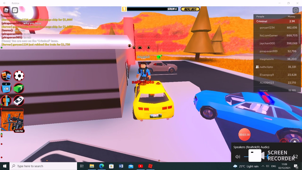 Noob at jailbreak Day one - YouTube