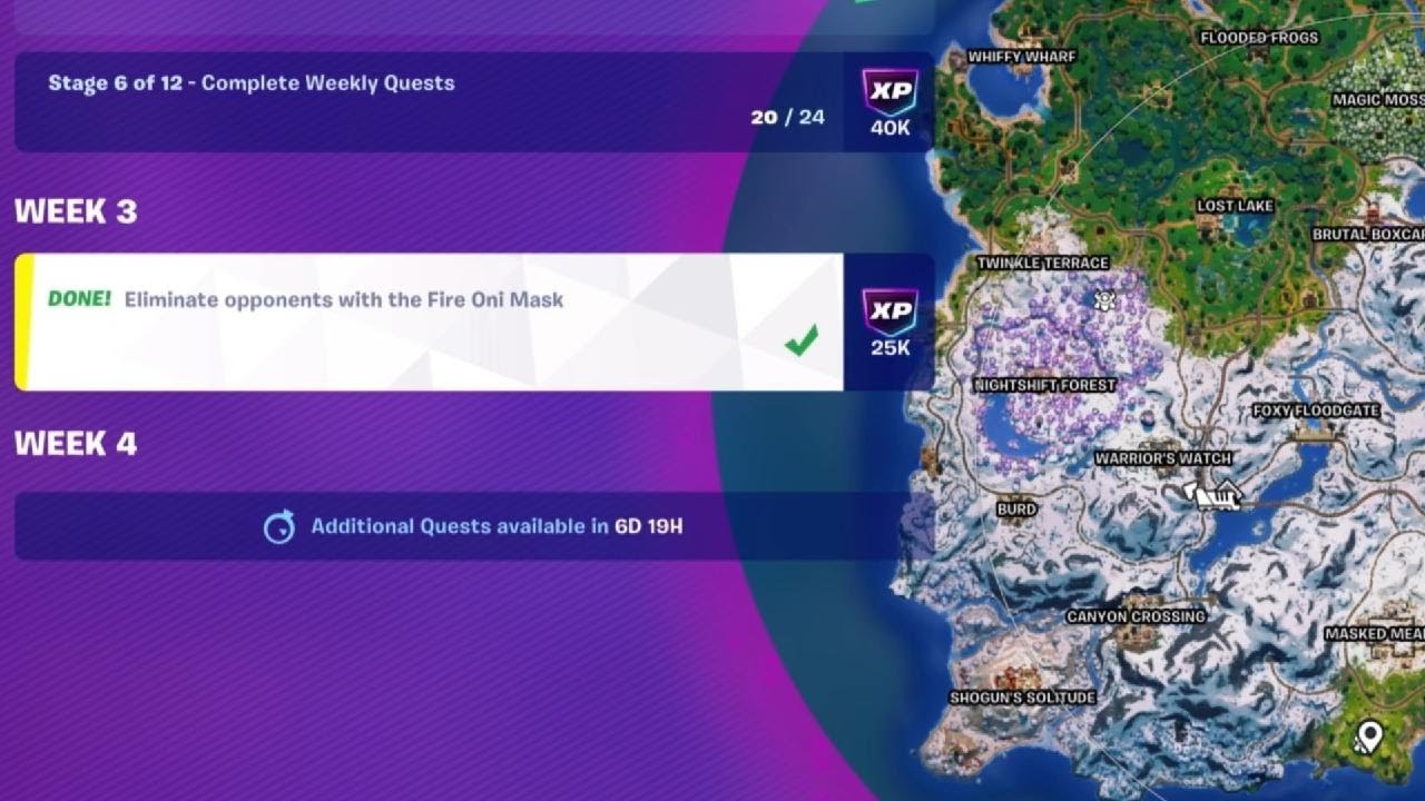 How to Easily Eliminate opponents with the Fire Oni Mask Fortnite - YouTube