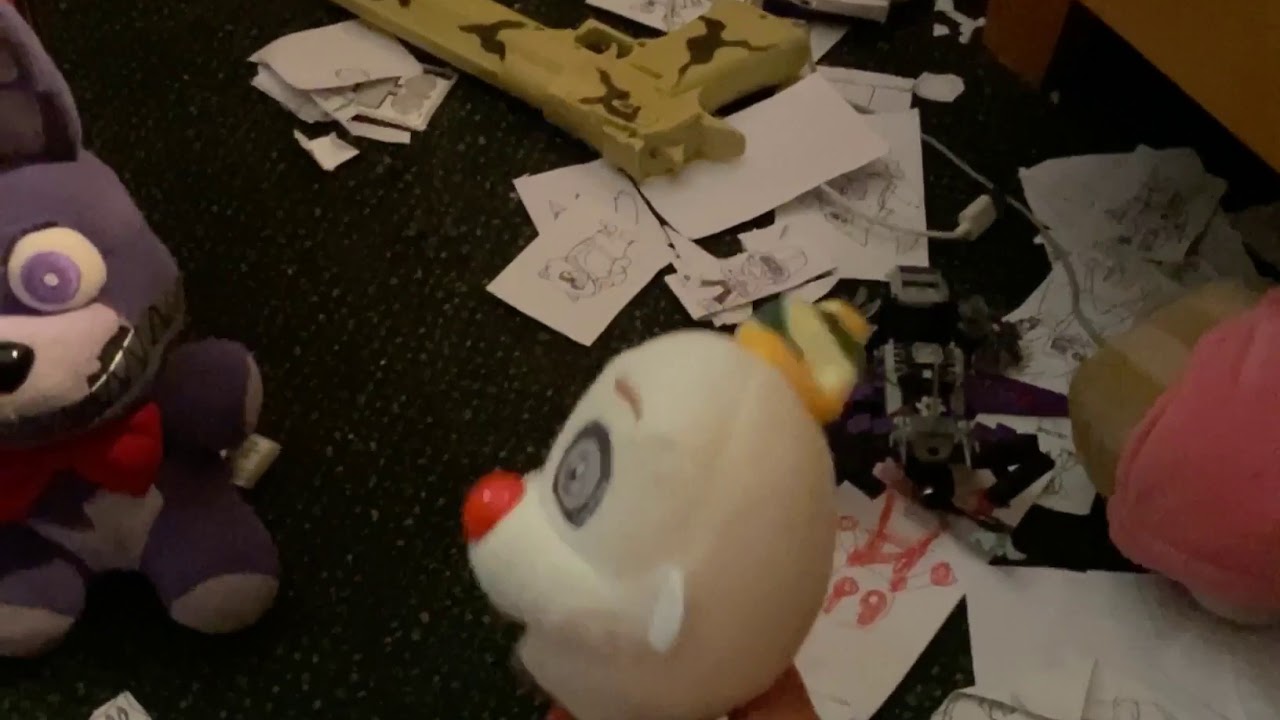 Fnaf plush: Ennard gets Scooped (my version) - YouTube
