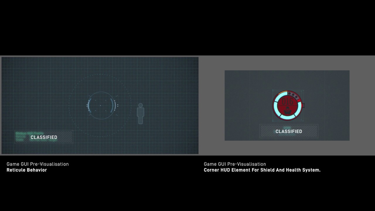 Game Pre-Vis - GUI HUD Examples - YouTube
