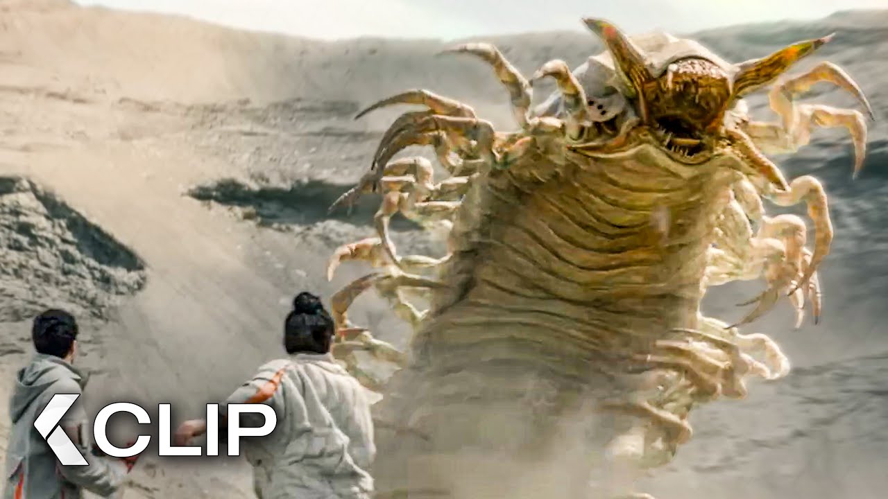 GIANT Sandworm Attacks Scientists - MURDERBOT Clip (2025) - YouTube