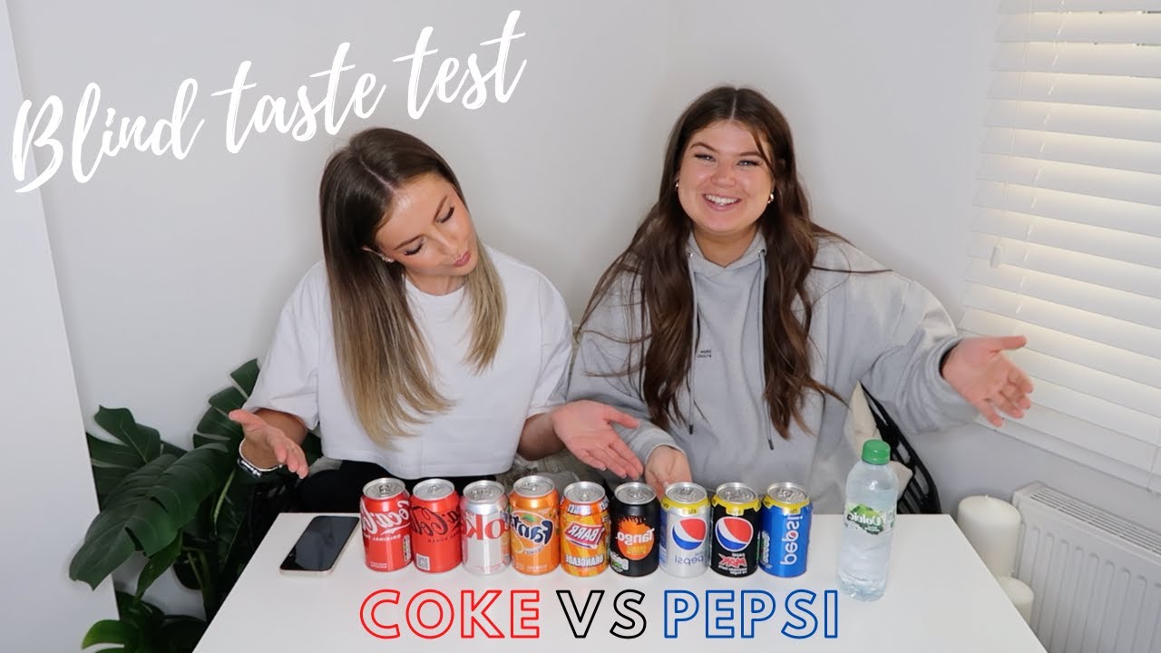 Blindfolded taste test with a cheat... - YouTube