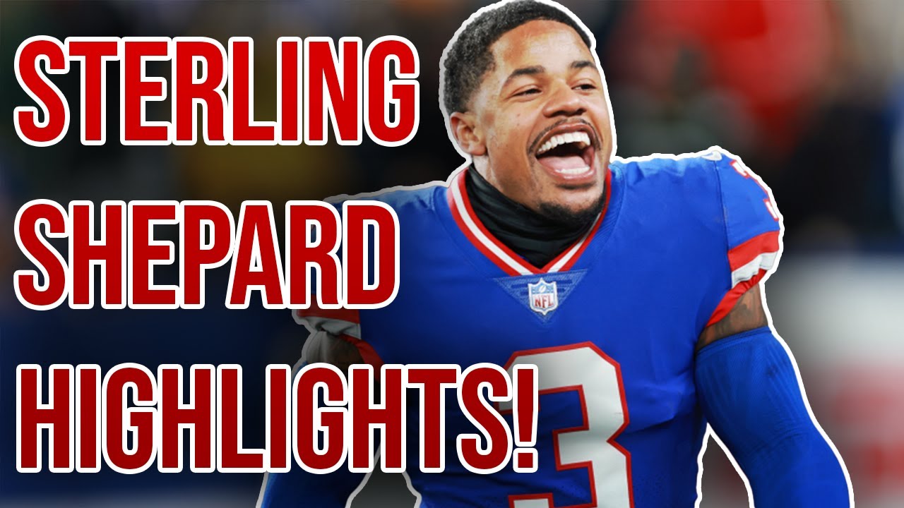 Tampa Bay Buccaneers WR Sterling Shepard HIGHLIGHTS (Career) - YouTube