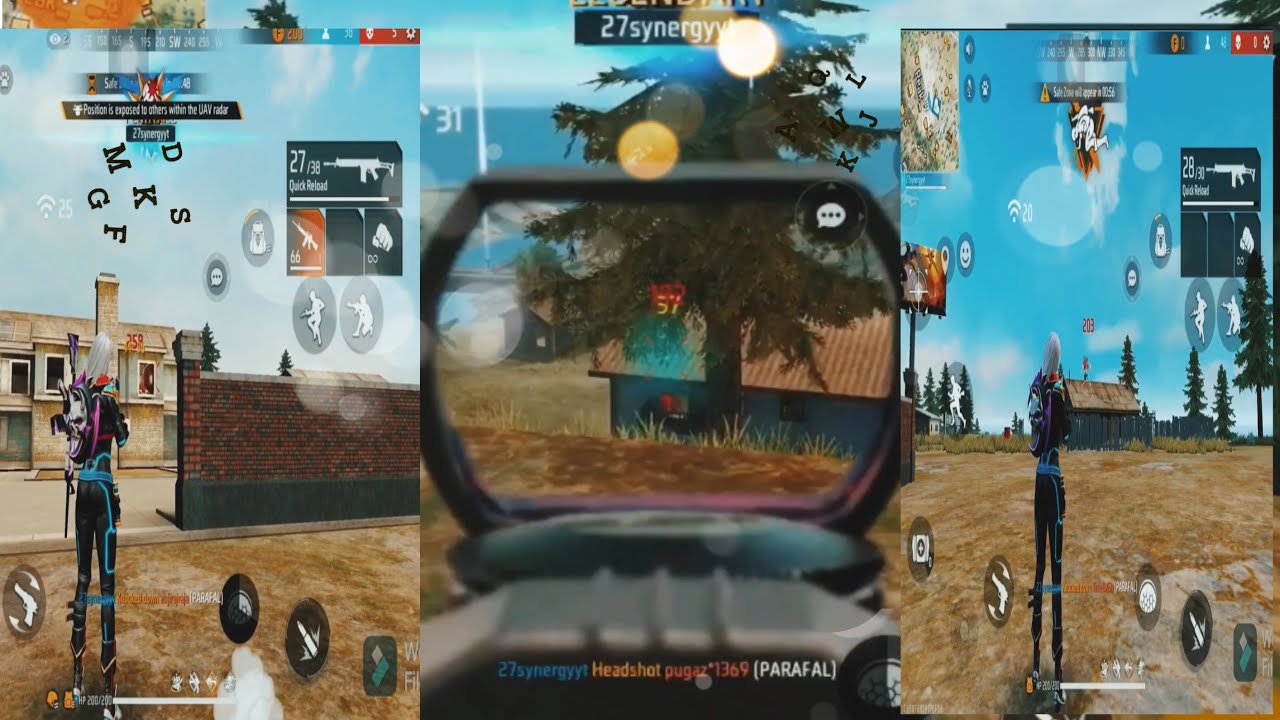 FREE FIRE Live with 27 synergy gaming FF-FREE FIRE Telugu- FREE FIRE ...
