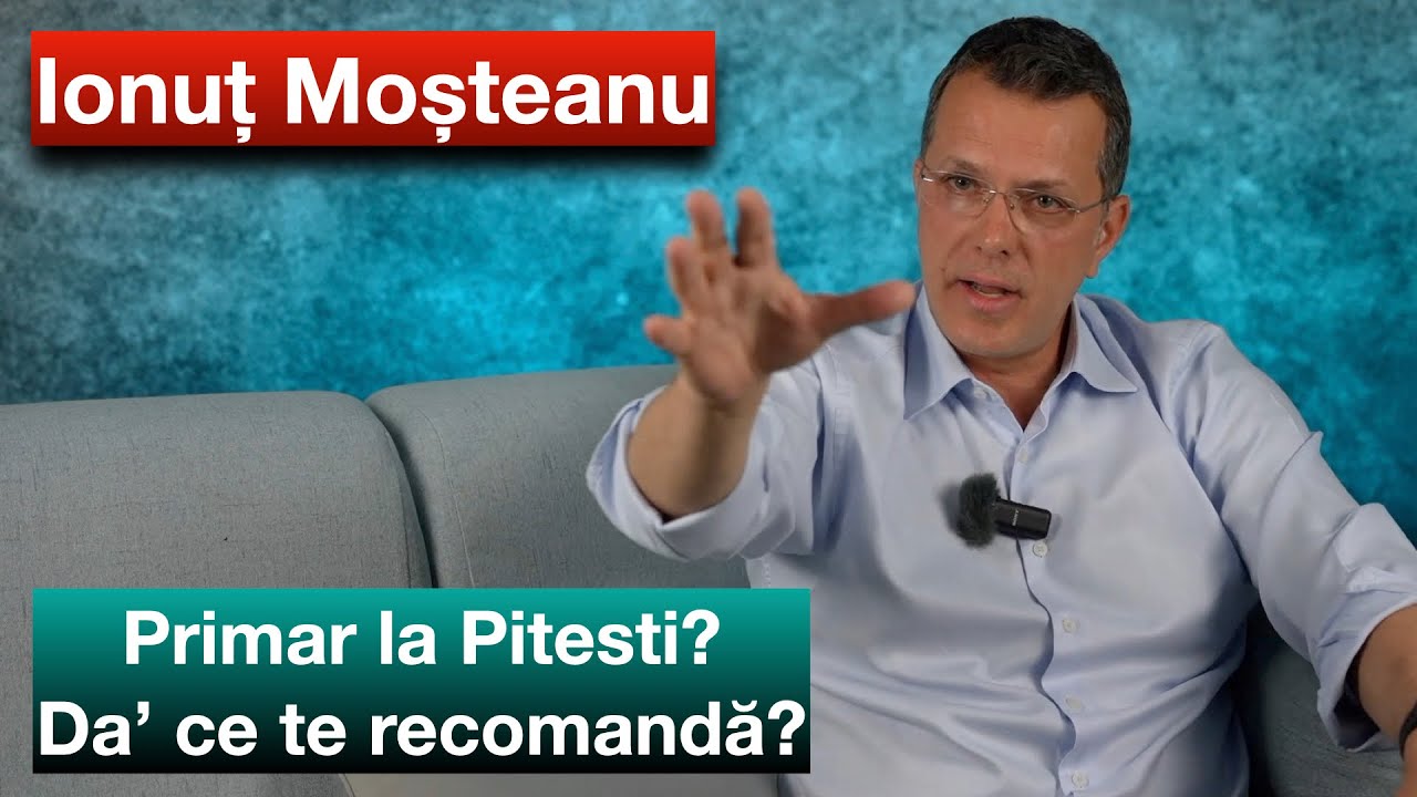 Ionut Mosteanu vrea sa dea cu albastru peste rosul de Pitesti - YouTube
