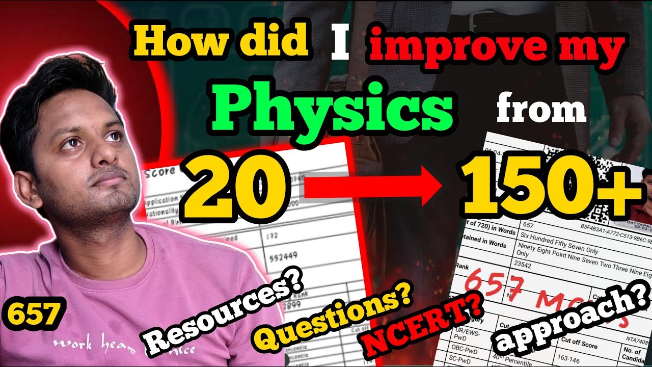 How to improve your Physics ️!!Best strategy for physics#satyapalgupta# ...