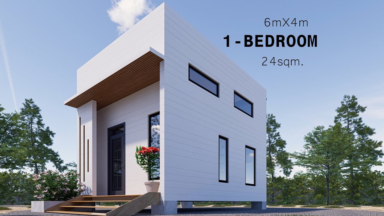 Loft House design 6m x 4m - YouTube