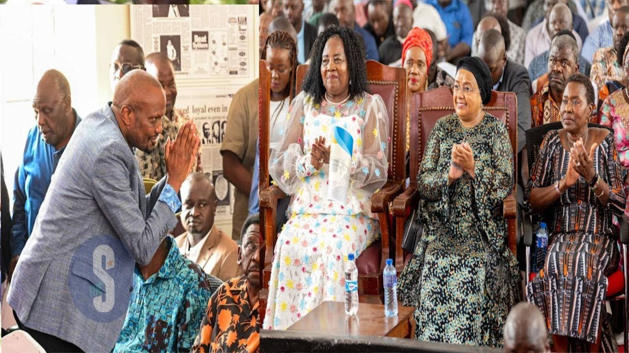 LISTEN TO CS MOSES KURIA POWERFULA REMARKS INFRONT OF RAILA AND FORMER ...