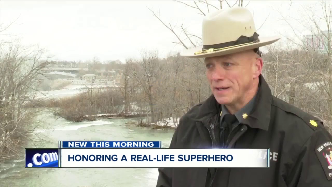 After saving man in Niagara River, NYS Parks Police officer honored ...
