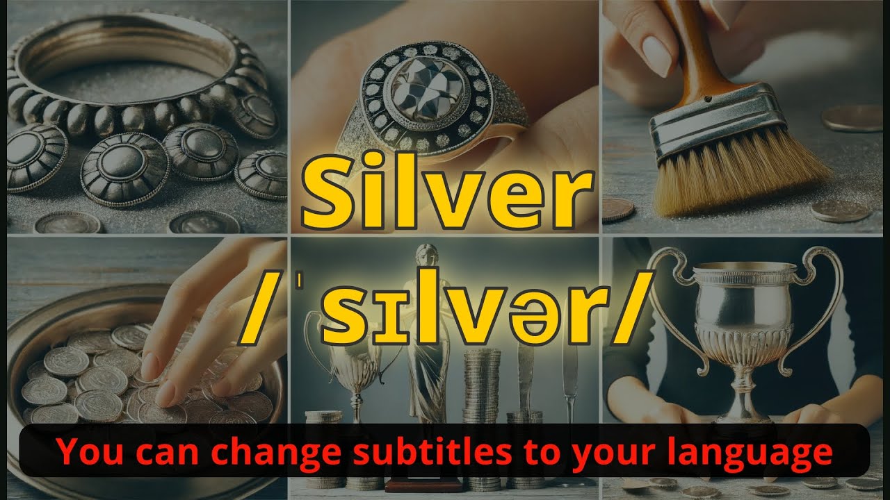 Silver meaning with 5 examples - YouTube