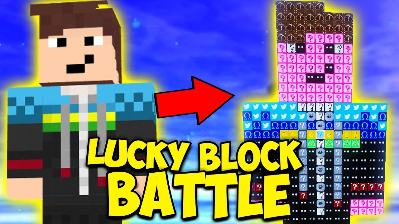 Gommehd Aus Lucky Blocks Minecraft Lucky Block Battle Baastizockt