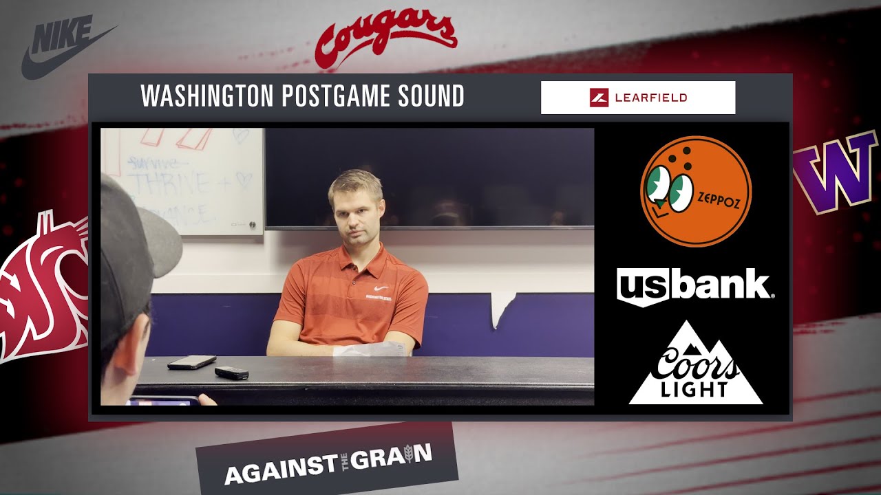 WSU MBB: David Riley Washington Postgame | 12/18/24 - YouTube