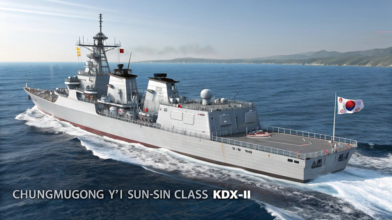 이게 한국형 구축함이다! KDX-II 스펙 완전 분석 - YouTube