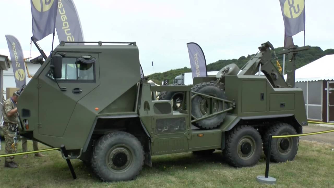 DVD 2016: Latest additions to Supacat's HMT family of vehicles - YouTube