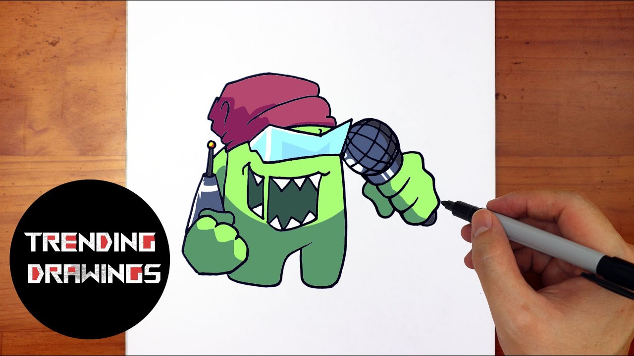Cómo Dibujar Fnf Imposter V5 Lima Semana
