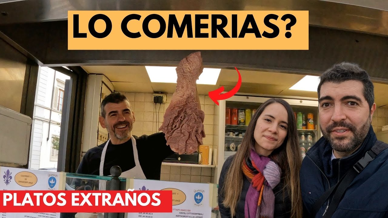 Tour de comida típica de Florencia Italia! - YouTube