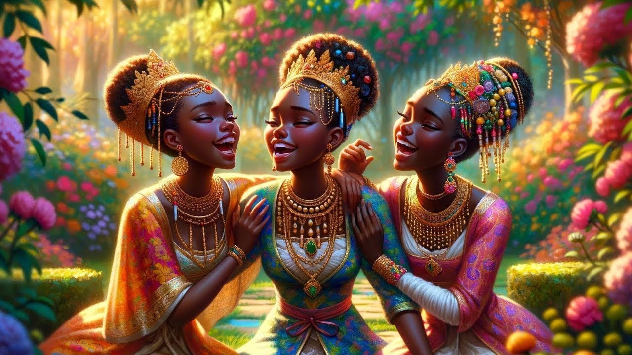 Las TRES PRINCESAS LOCAS l Cuento africano - YouTube