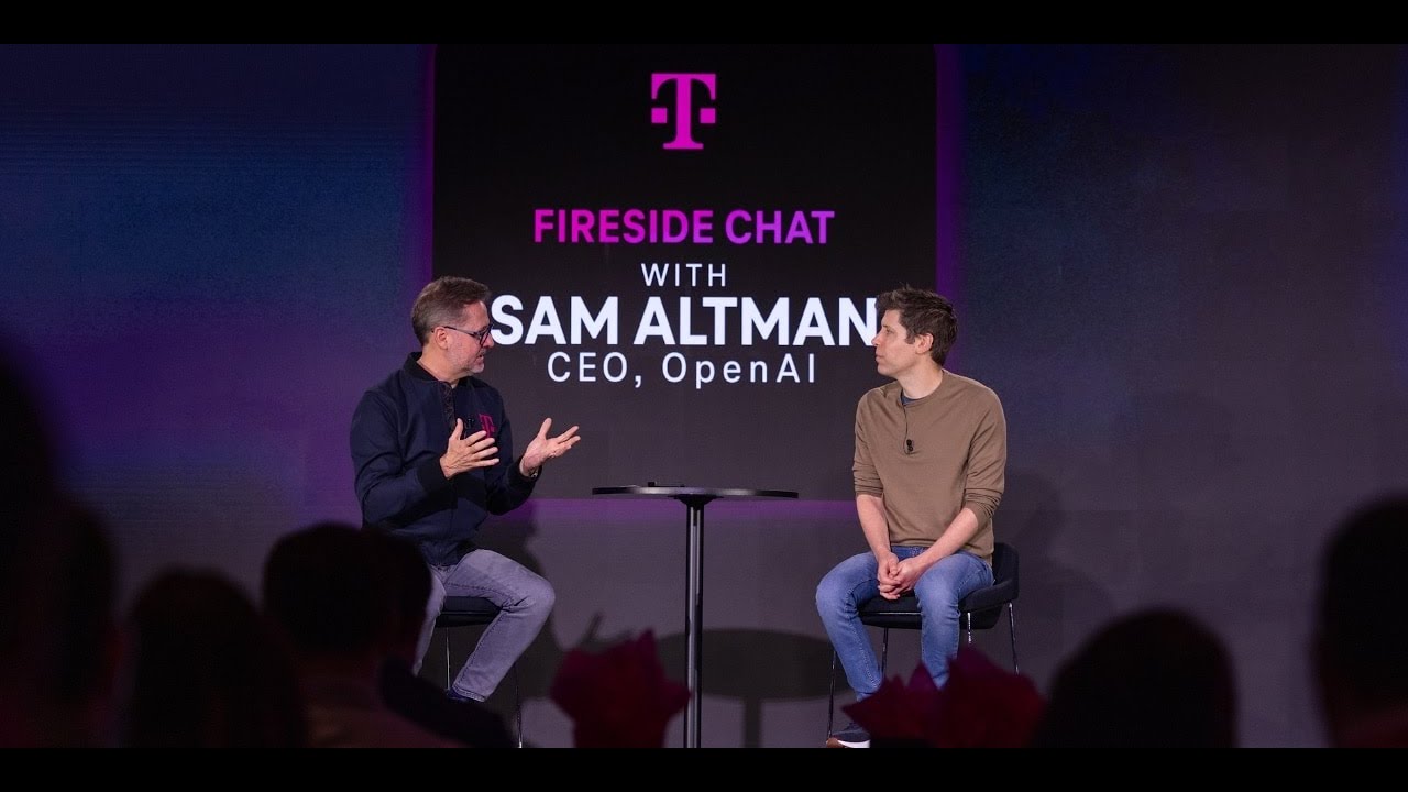 Sam Altman and Mike Sievert Fireside Chat at T-Mobile Capital Markets ...