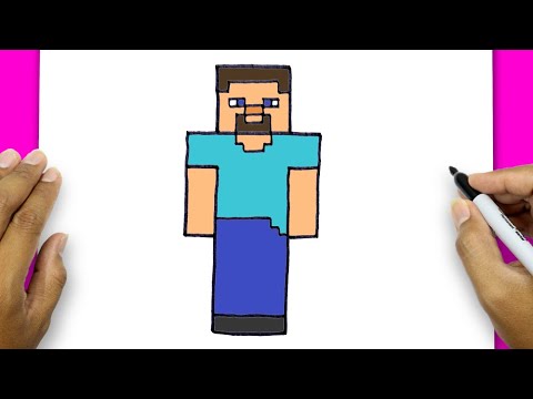 How To Draw Minecraft Steve Art Hub | Minecraft Drawing