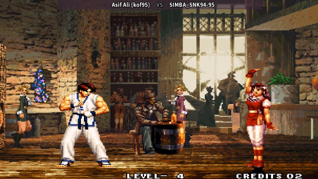 Asif Ali (kof95) (pk) vs SIMBA_SNK94-95 (us) 킹오파 95 The King Of ...
