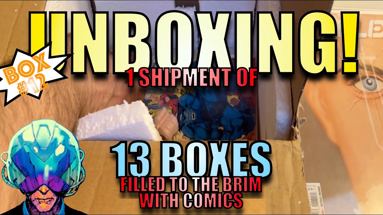 Mail Call: Unboxing Comics - [ 1 Shipment, 13 Boxes - Box #12 ] - YouTube