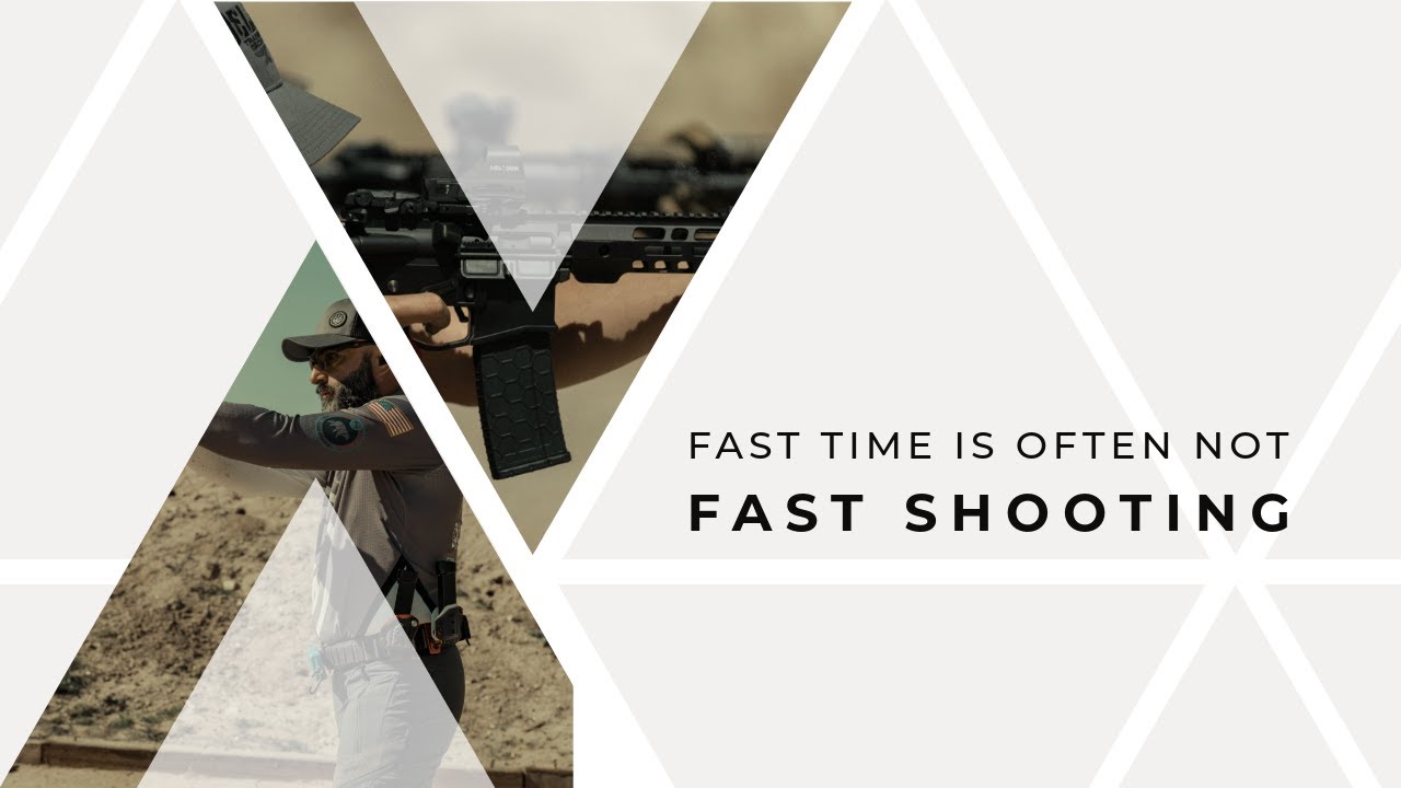 Fast Time NOT Fast Shooting - SO HOW DO I GET A FASTER TIME? - YouTube
