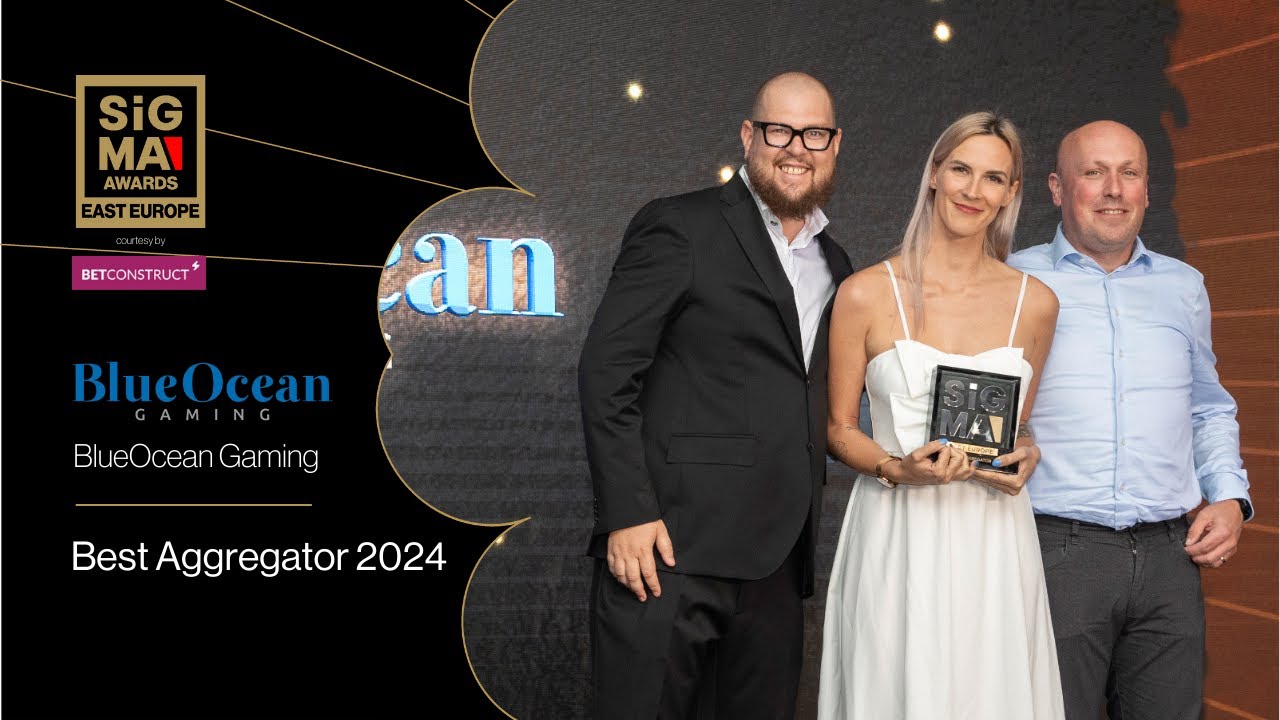 Celebrating BlueOcean Gaming's Best Aggregator 2024 Award | SiGMA East ...