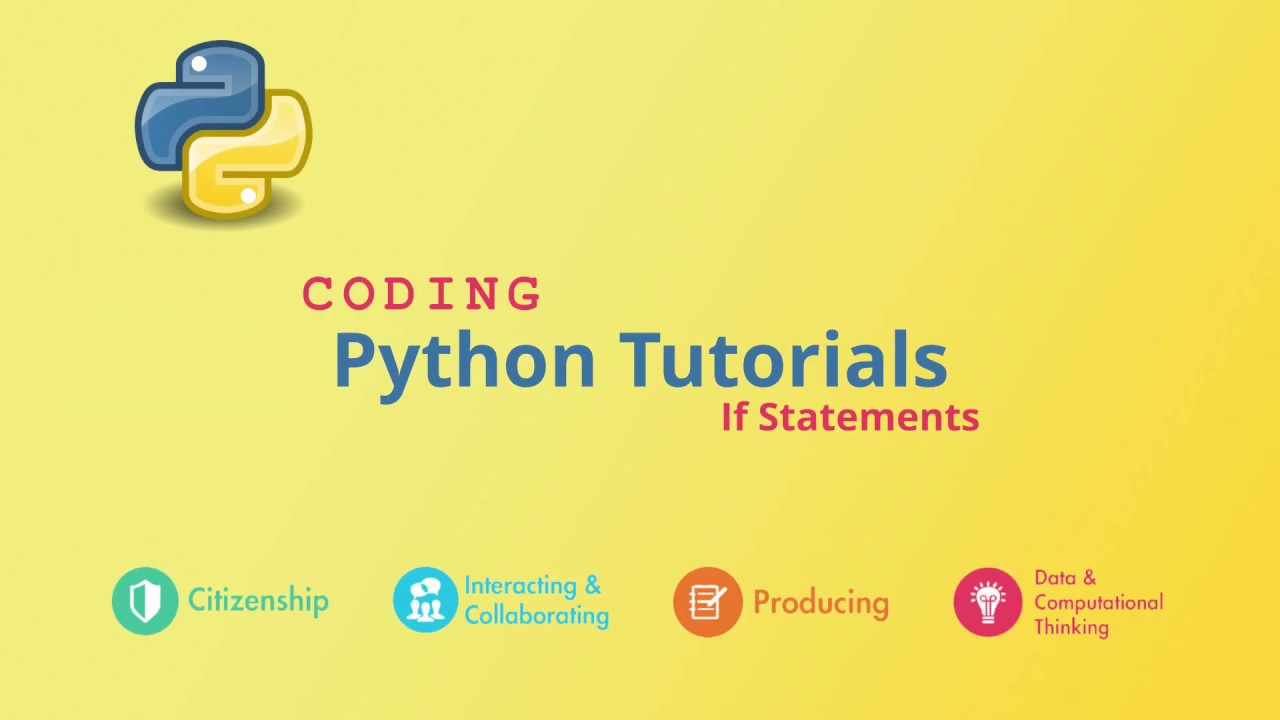 7 - Python Programming - If Statements In Python - YouTube
