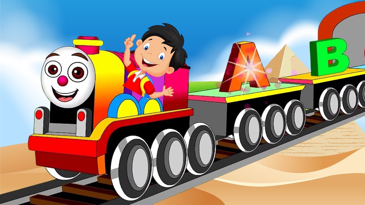 abc train | abc song | learn alphabets | nursery rhymes and baby songs ...