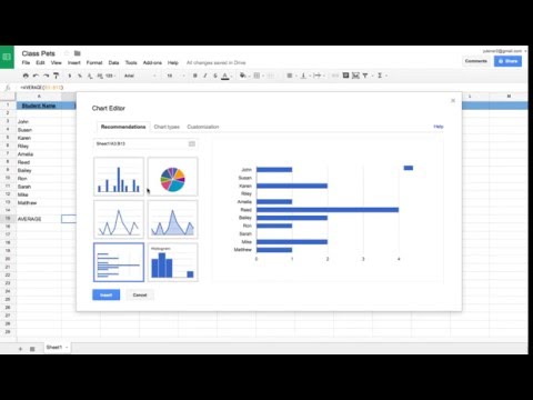 Getting Started With Google Sheets—tutorial - Youtube