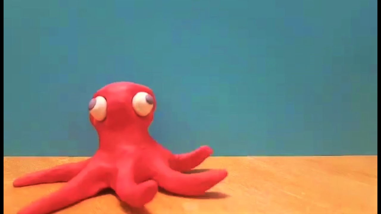 Octopus clay animation - YouTube