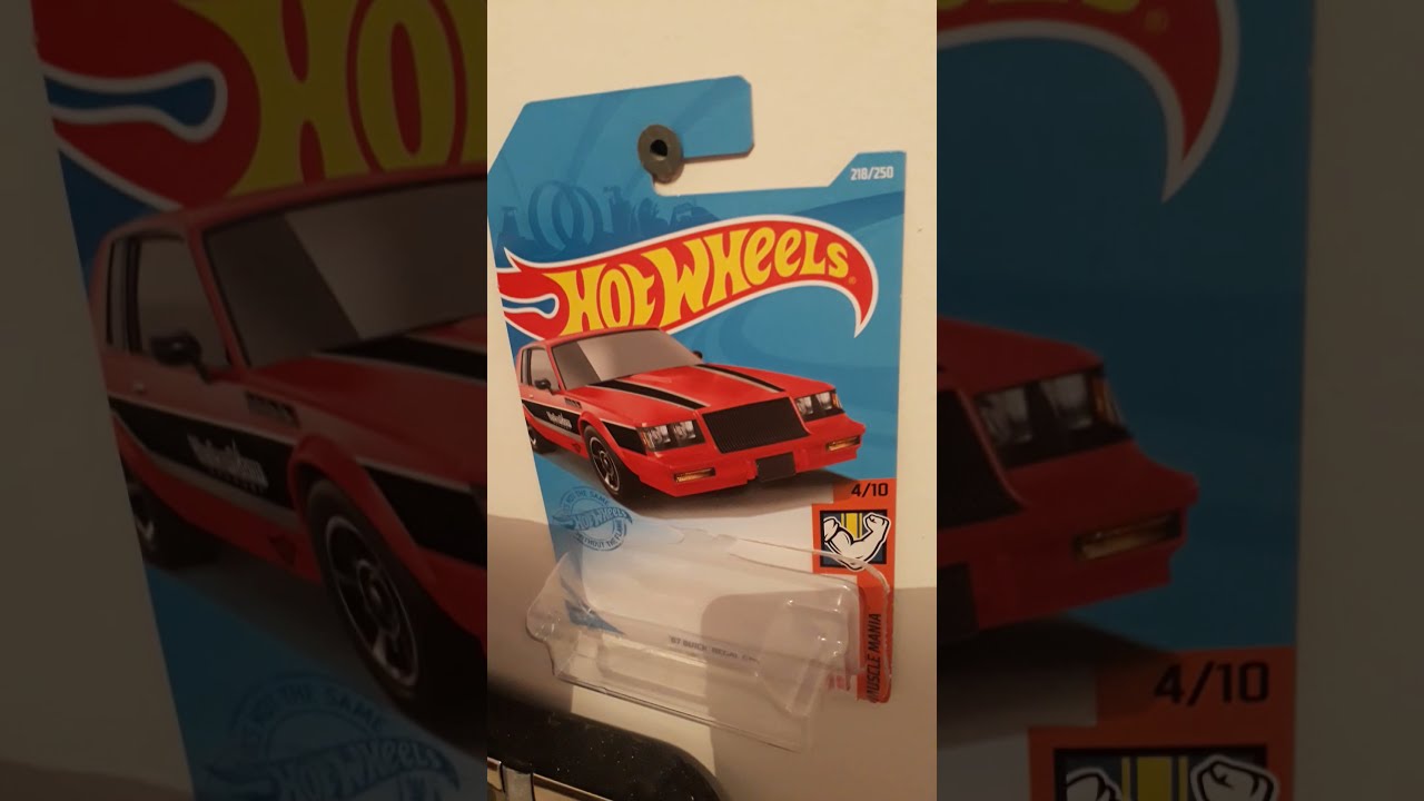 87 BUICK REGAL GMX | MUSCLE MANIA 4/10 | HOT WHEELS #Shorts - YouTube