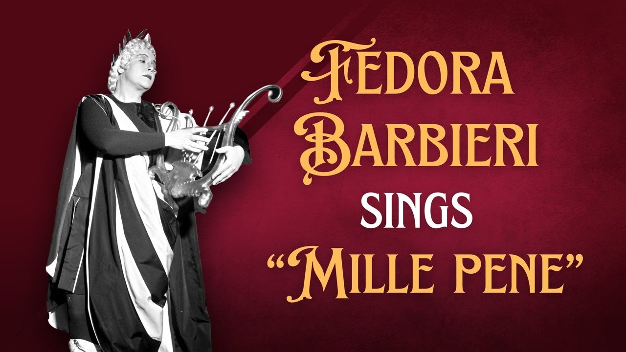 Young Fedora Barbieri reveals her powerful chest voice in Orfeo's ...