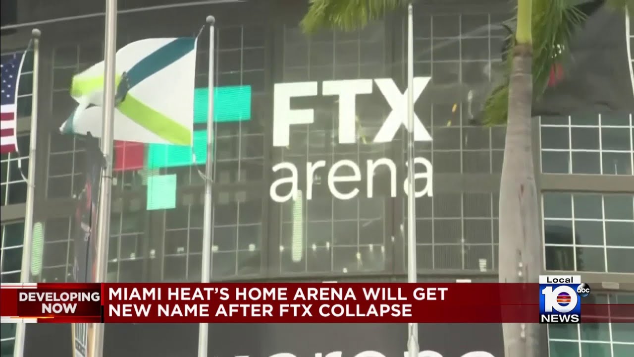 FTX Arena to get new name after company files for bankruptcy - YouTube