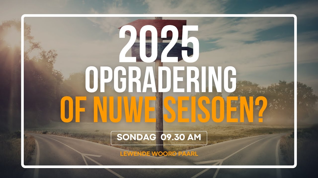 2025 Opgradering of Nuwe Seisoen? - Johan Groenewald (19 Januarie 2025 ...