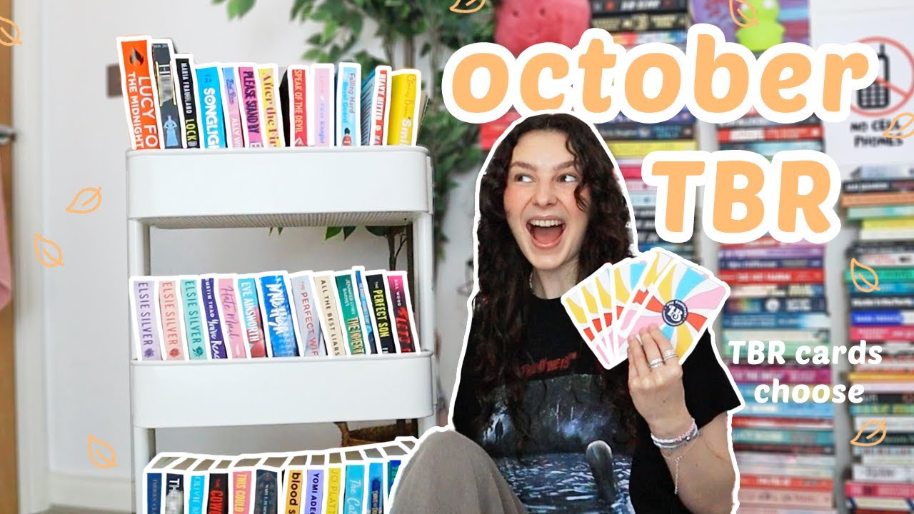 TBR cards choose my October TBR 🍂 - YouTube