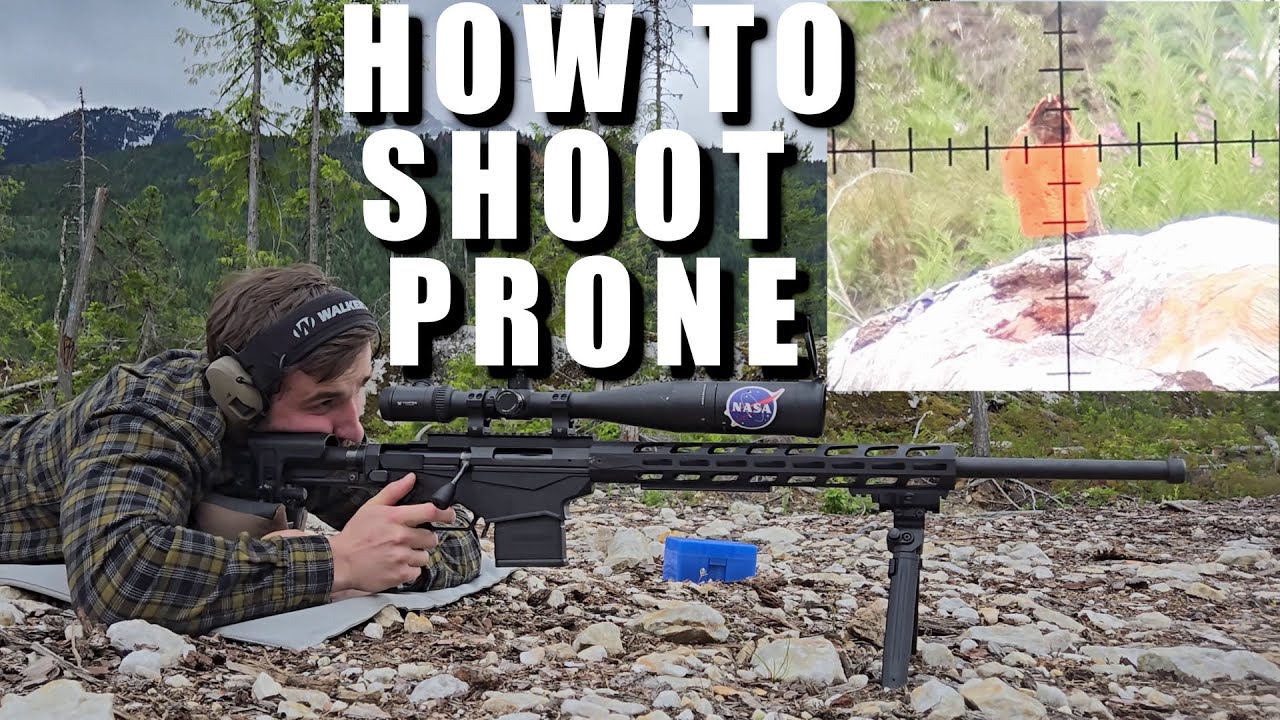 How To Shoot From Prone Position - YouTube