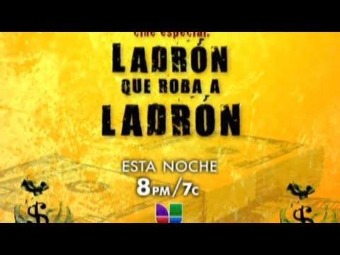 Cine Especial: Ladron Que Roba a Ladron Promo on Univision - May 30th ...