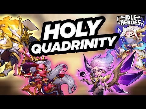 Idle Heroes - The Holy Quadrinity!!! - YouTube