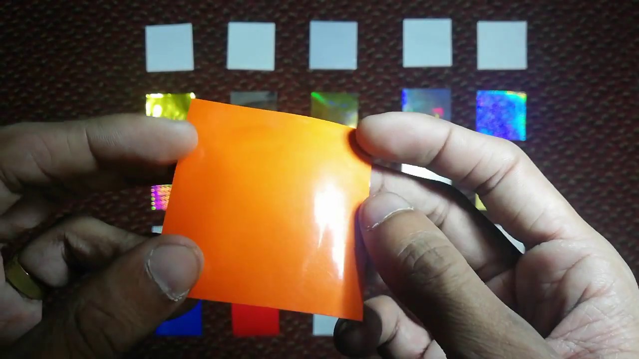 Orange Reflective Sticker | Print Customised Reflective Labels - Cheap ...