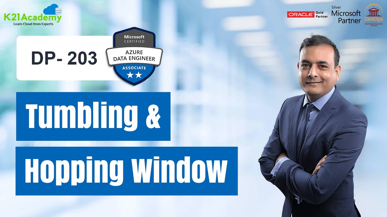 Tumbling and Hopping Windows | DP-203 | K21Academy - YouTube