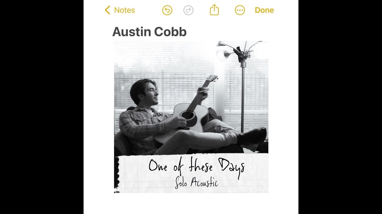 One of These Days - Solo Acoustic song by Austin Cobb - YouTube Music