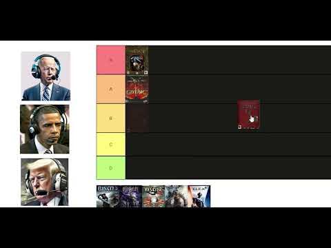 Presidents try to make a Piranha Bytes Tier List - YouTube
