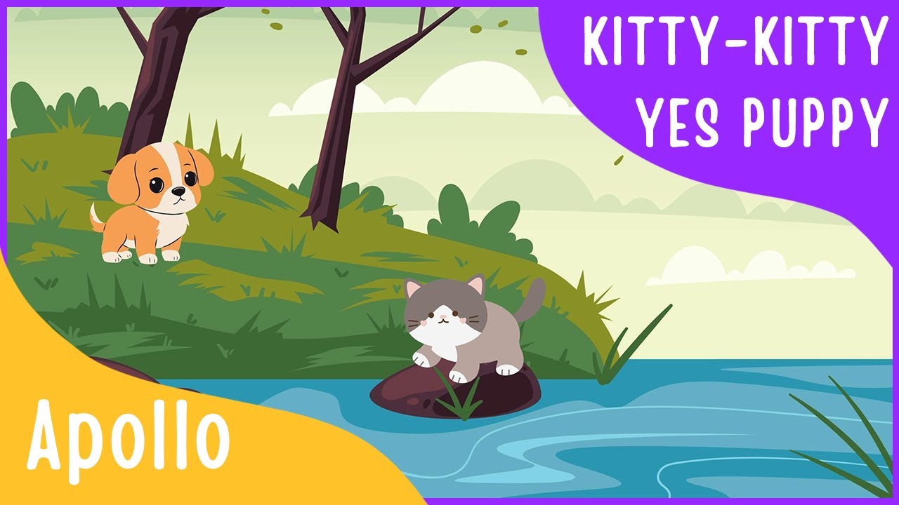 Kitty Kitty Yes Puppy | ‬Nursery Rhymes & Kids Songs | The Best Song ...