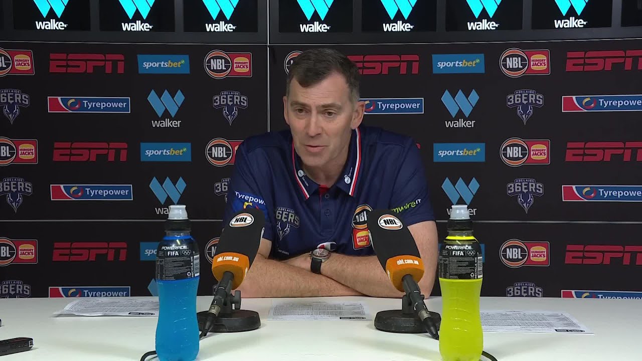 Mike Wells press conference vs South East Melbourne Phoenix - Round 19 ...