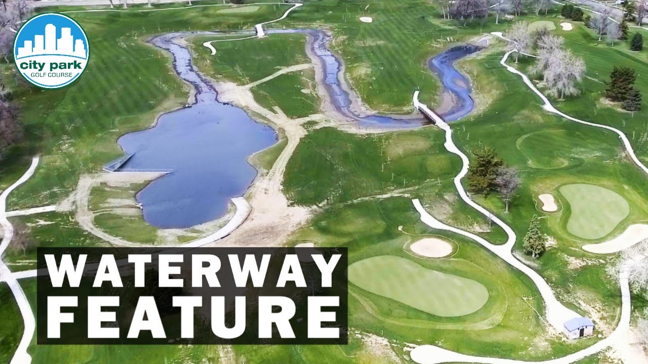 City Park Golf Course - Waterway Feature - YouTube