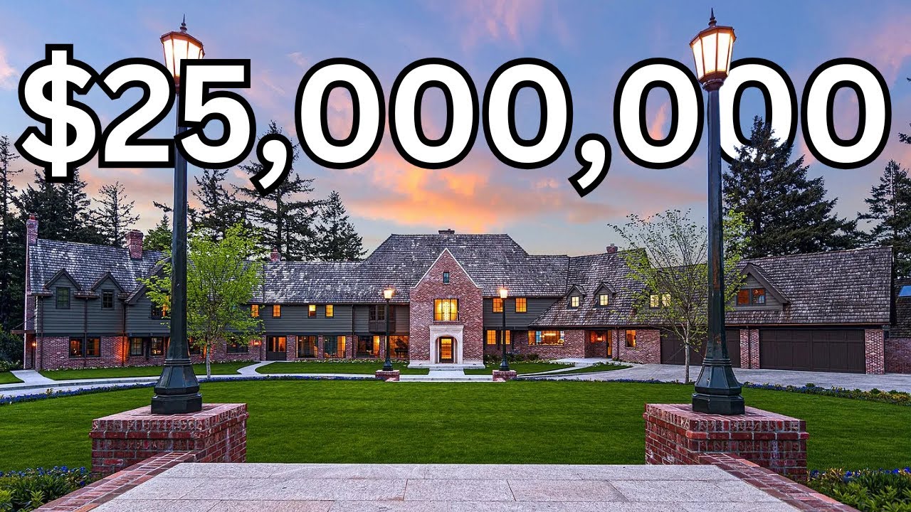 Peak Inside The MOST Expensive MANSION For Sale In Oregon - YouTube